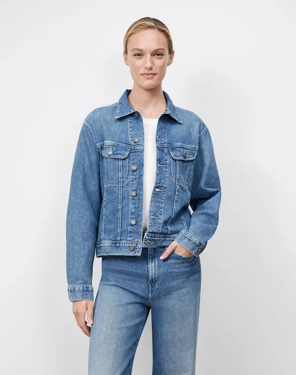 Lafayette 148 New York L148 Denim Jacket