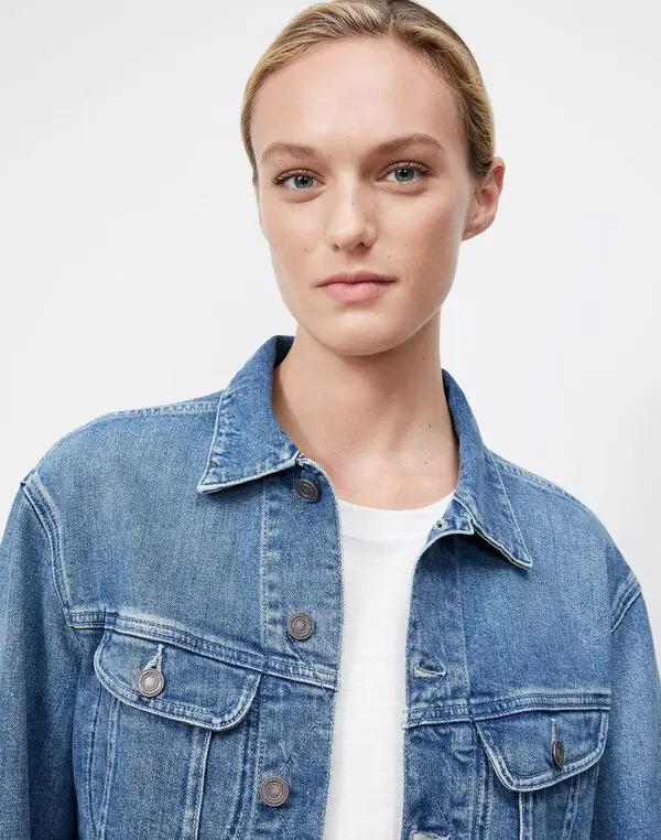 Lafayette 148 New York L148 Denim Jacket