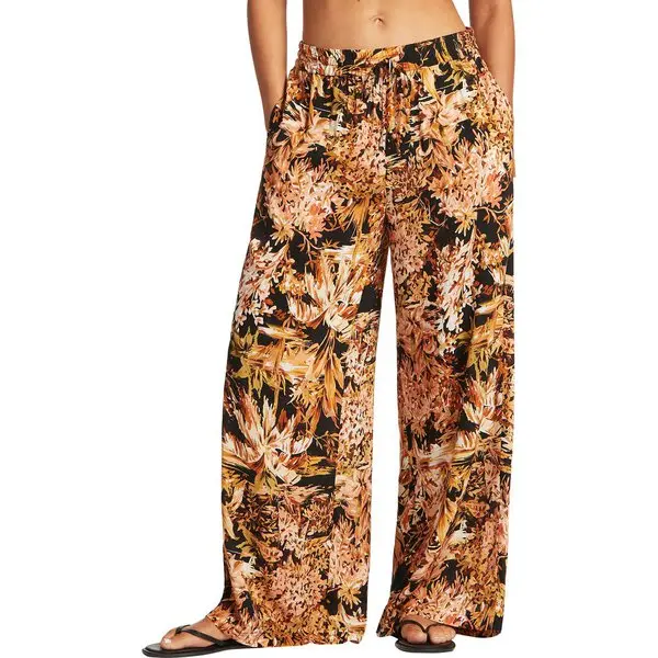SEA LEVEL Cover-up Palazzo Pants