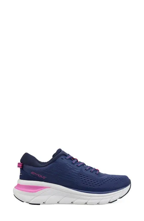 Easy Spirit X Denise Austin Mel Sneaker - Medium Blue/pink