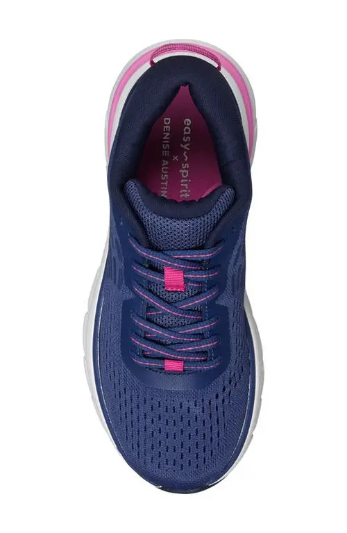 Easy Spirit X Denise Austin Mel Sneaker - Medium Blue/pink
