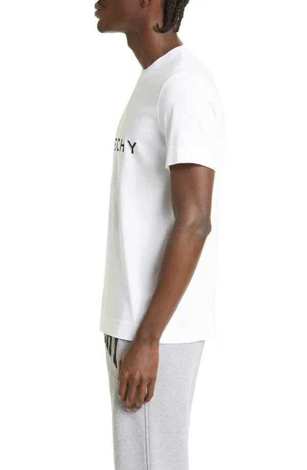 Givenchy Logo Slim Fit Cotton T-shirt - White