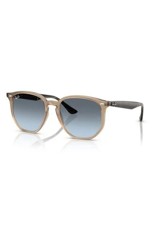 Ray-ban 54mm Round Sunglasses - Blue Grad