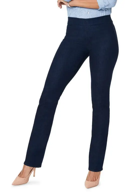 NYDJ Marilyn Straight Leg Pants - Rinse