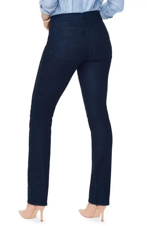 NYDJ Marilyn Straight Leg Pants - Rinse