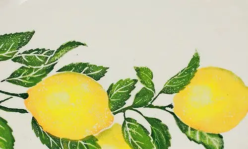 VIETRI Limoni Medium Oval Platter