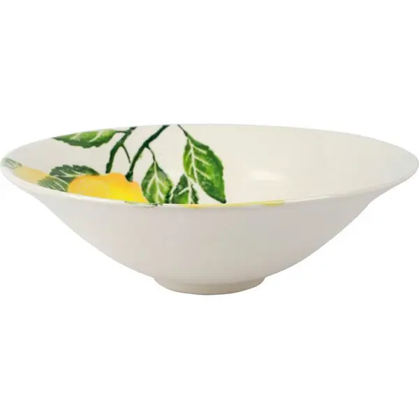 VIETRI Limoni Medium Serving Bowl - Yellow