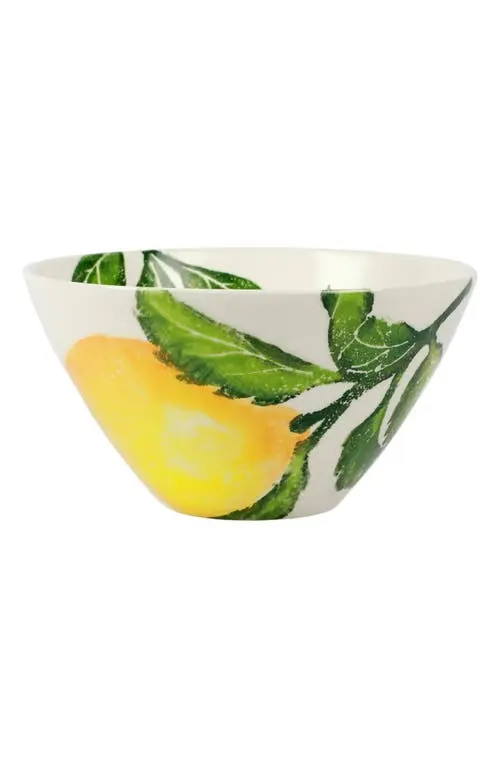 VIETRI Limoni Cereal Bowl - Yellow