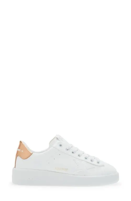 GOLDEN GOOSE Purestar Sneaker - White/bronze
