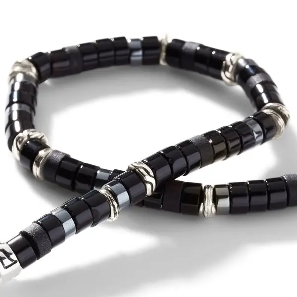 John Hardy Heishi Bracelet - Sterling Silver