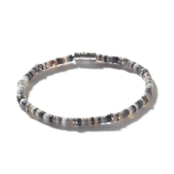 John Hardy Heishi Hardstone Bracelet - Sterling Silver