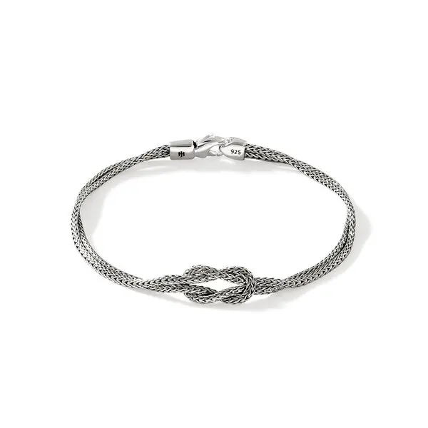 John Hardy Love Knot Bracelet 3.6mm - Sterling Silver