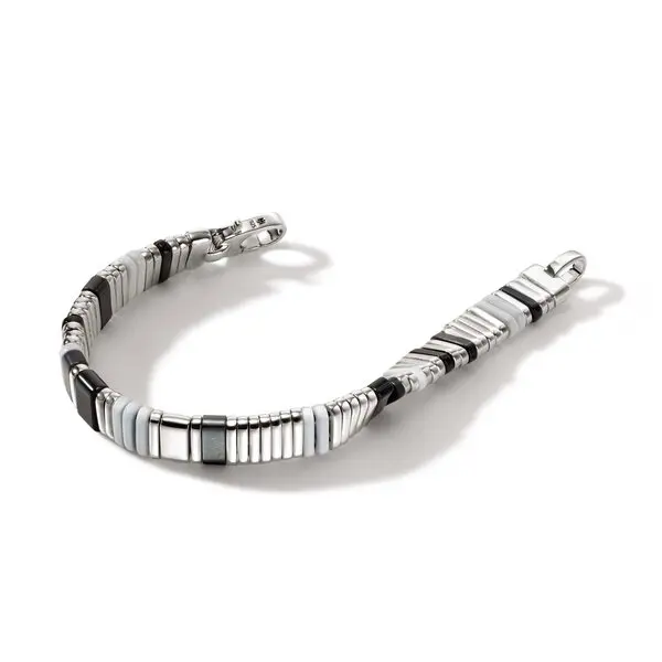 John Hardy Colorblock Bracelet - Silver