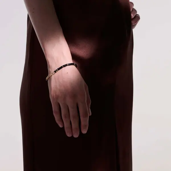John Hardy Heishi Bracelet With Hardstones