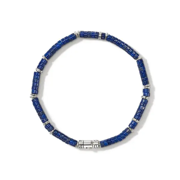John Hardy Heishi Bracelet - Sterling Silver