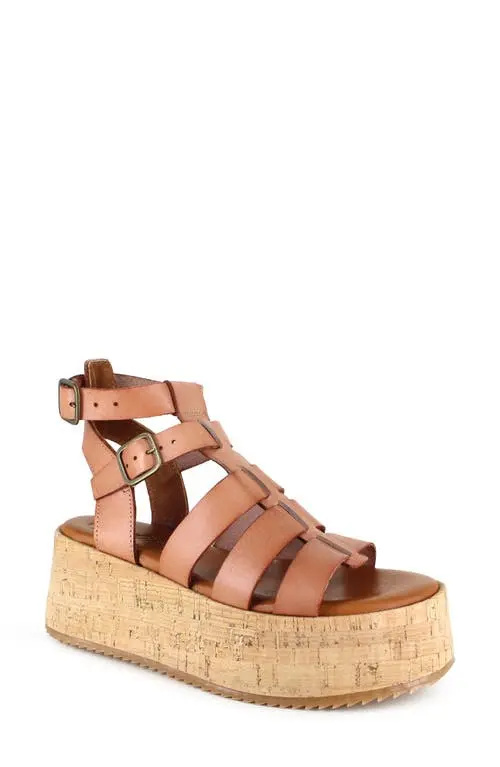 CANDIE'S Moramy Platform Sandals - Camel