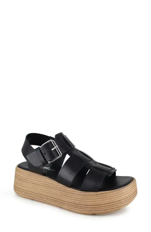 CANDIE'S Kaira Platform Wedge Sandals