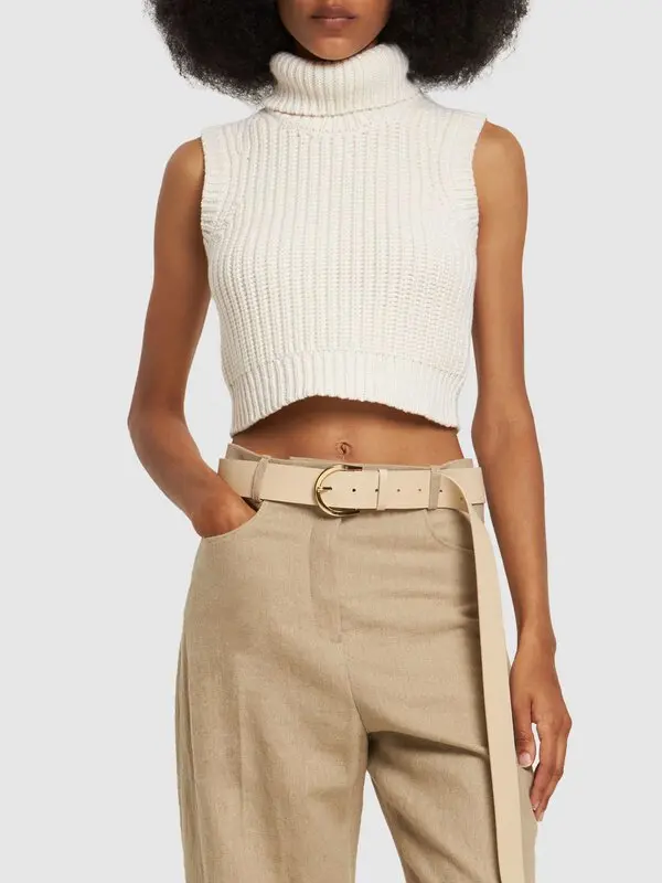 ANINE BING Chiara Leather Belt