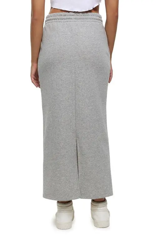 RIVER ISLAND Marl Sweat Midi Skirt
