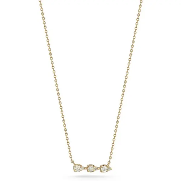DANA REBECCA DESIGNS 14k Gold Diamond Pendant Necklace - Yellow Gold