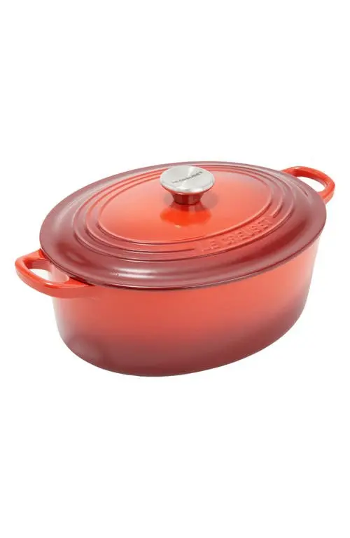 LE CREUSET 4.5-quart Oval Dutch Oven - Cerise