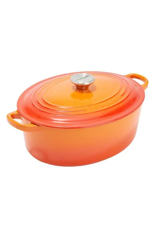 LE CREUSET 4.5-quart Oval Dutch Oven - Flame
