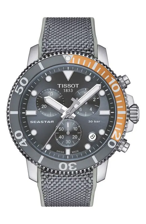 TISSOT Seastar 1000 Chronograph Bracelet Watch - Cool Grey