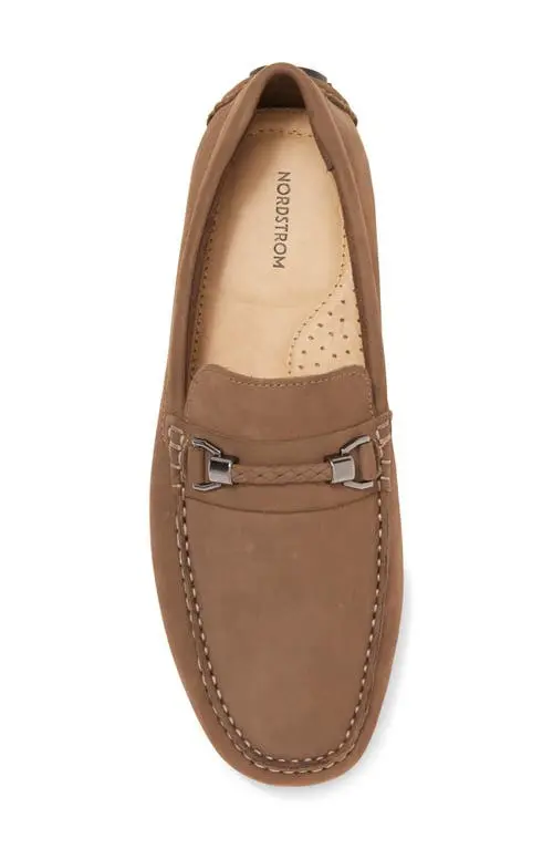 Nordstrom Barrett Braided Bit Driving Shoe - Tan Desert