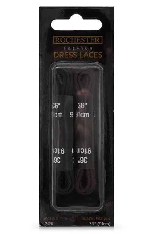 ROCHESTER Round Dress Shoe Laces