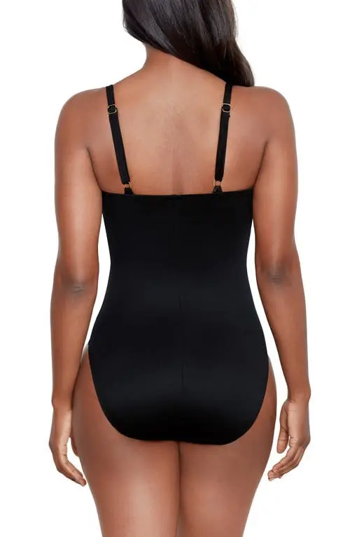 Miraclesuit Rock Solid Starr One-piece Swimsuit - Black