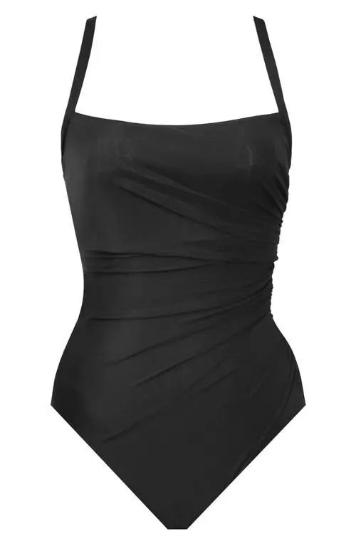 Miraclesuit Rock Solid Starr One-piece Swimsuit - Black