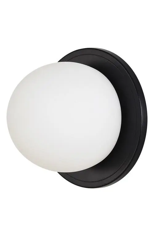 RENWIL Round Wall Sconces - Sybil Matte Black
