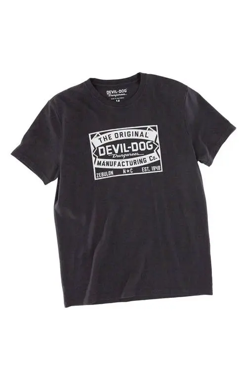 DEVIL-DOG DUNGAREES Patch Graphic T-shirt