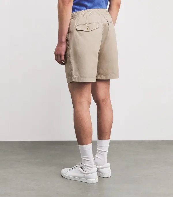 Polo Ralph Lauren Stretch-cotton Prepster Shorts - Beige