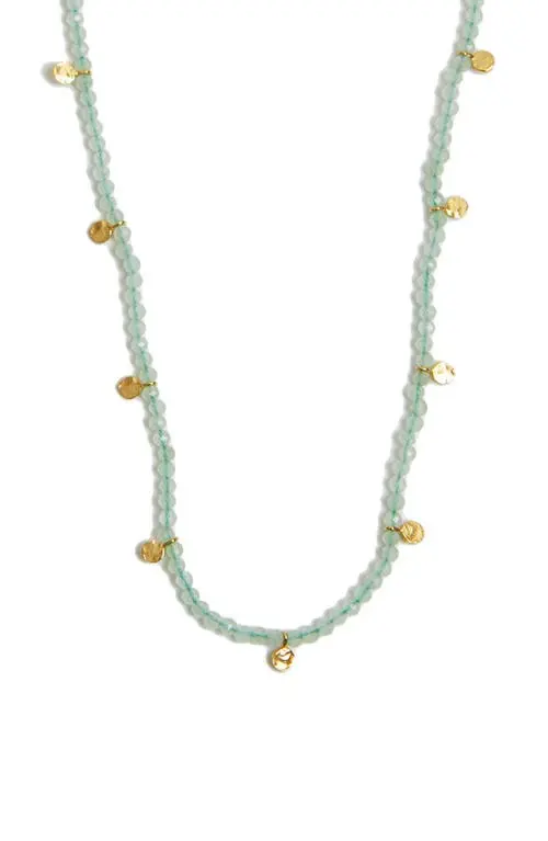 Argento Vivo Hammered Beaded Necklace