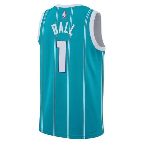 JORDAN BRAND Lamelo Ball Charlotte Hornets Icon Edition Swingman Jersey