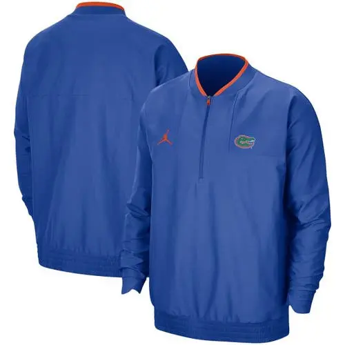 JORDAN BRAND Florida Gators 2021 Coach Half-zip Jacket