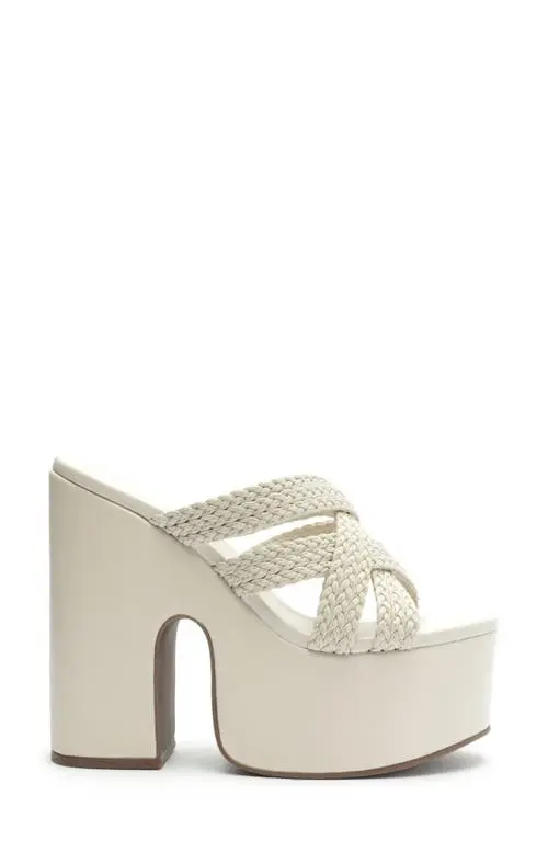 Schutz Aneka Platform Slide Sandal