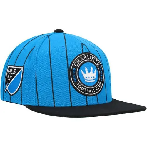 Mitchell & Ness Charlotte Fc Team Pin Snapback Hat
