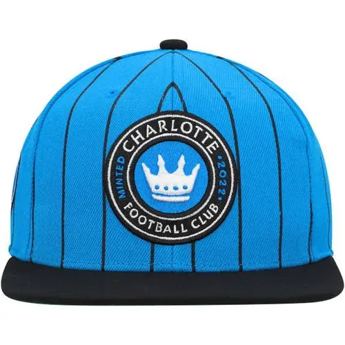 Mitchell & Ness Charlotte Fc Team Pin Snapback Hat