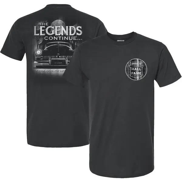 CHECKERED FLAG 2023 Nascar Hall Of Fame Legends Retro T-shirt - Black
