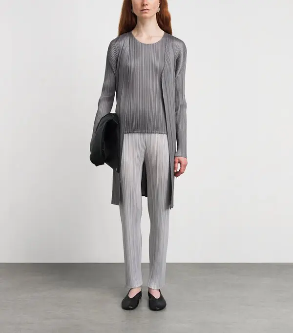 Issey Miyake Basics Longline Cardigan
