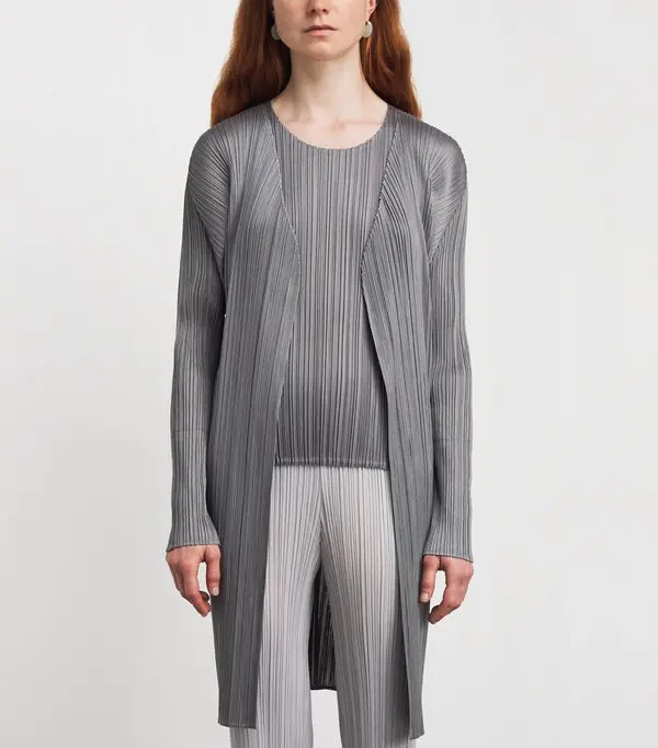 Issey Miyake Basics Longline Cardigan