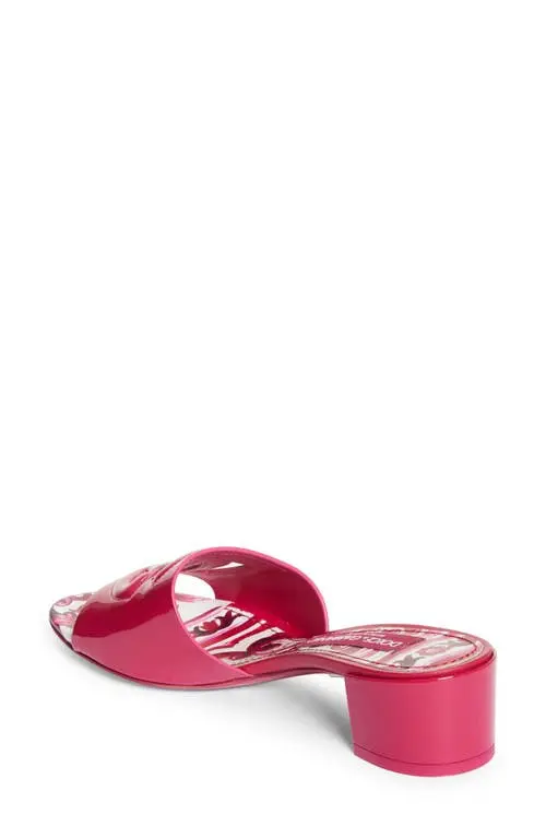 Dolce & Gabbana Interlock Logo Slide Sandal