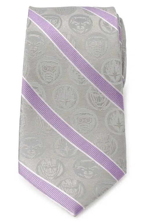 CUFFLINKS, INC. Striped Neck Tie - Gray