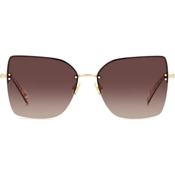 Kate Spade New York Ariella/g/s Sunglasses - Gold/brown Gradient