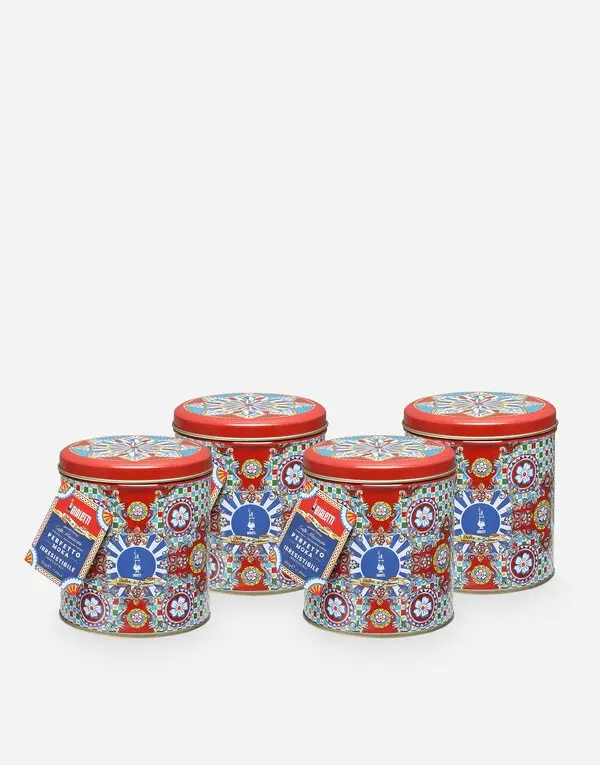 Dolce & Gabbana 4 Coffee Canisters Bialetti - Multicolor