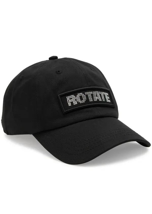 ROTATE BY BIRGER CHRISTENSEN Logo-embellished Cotton Cap