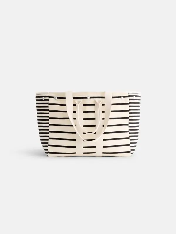 ALEX MILL The Perfect Weekend Tote In Stripe