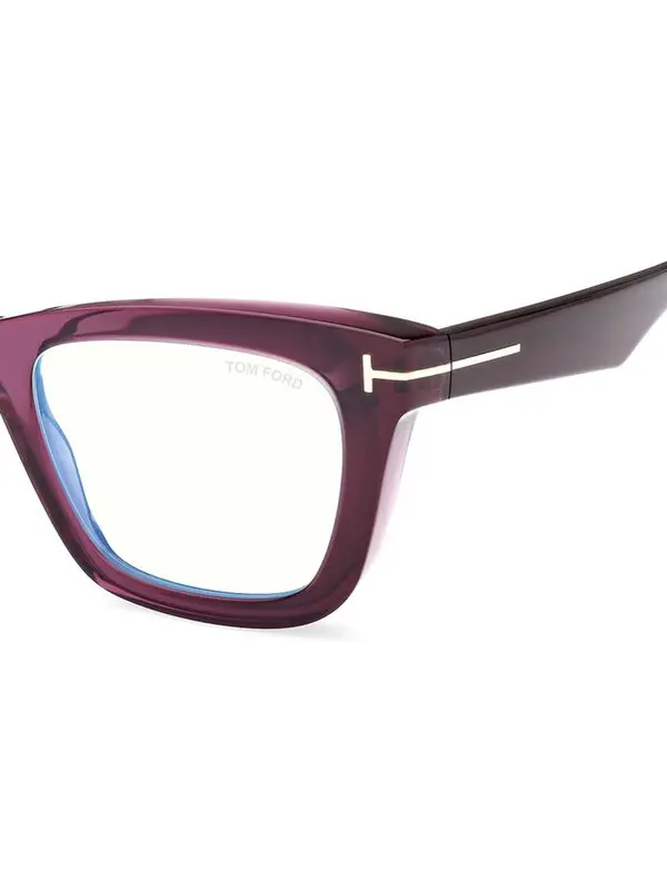 TOM FORD Raven 52mm Blue Block Glasses